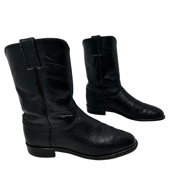 Justin Boots | Shoes | Justin Mens Classic Western Cowboy Boot Black ...